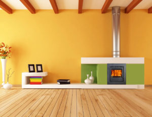 Green Insert Stove - DG Stoves & Fireplaces