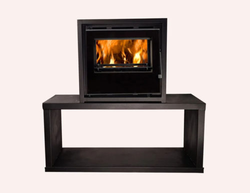 Green Freestanding Stove - DG Stoves & Fireplaces