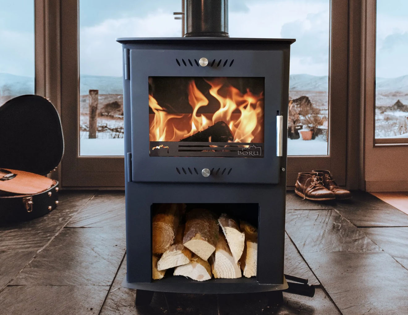 Fireline Woodtec Stove - DG Stoves & Fireplaces