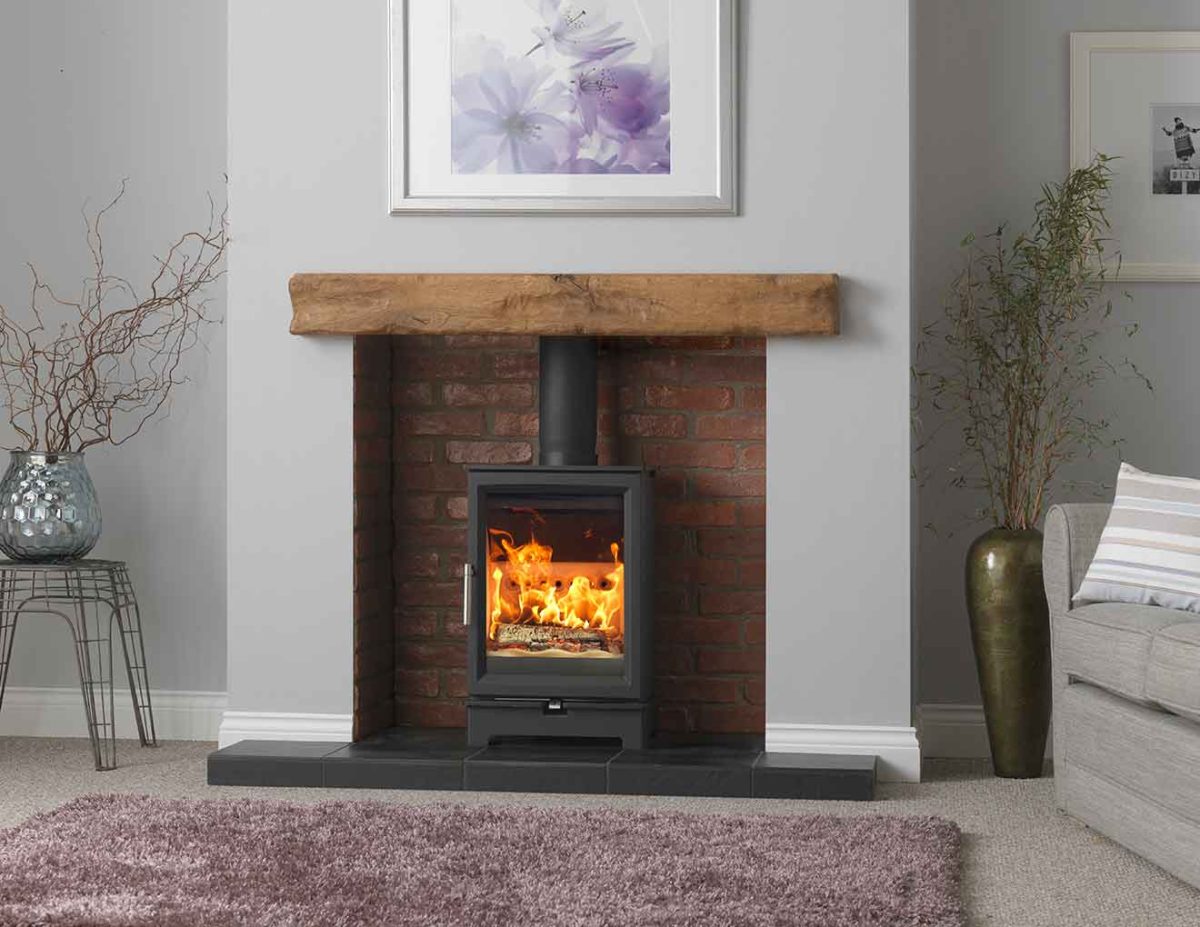 Fireline Woodtec Stove - DG Stoves & Fireplaces