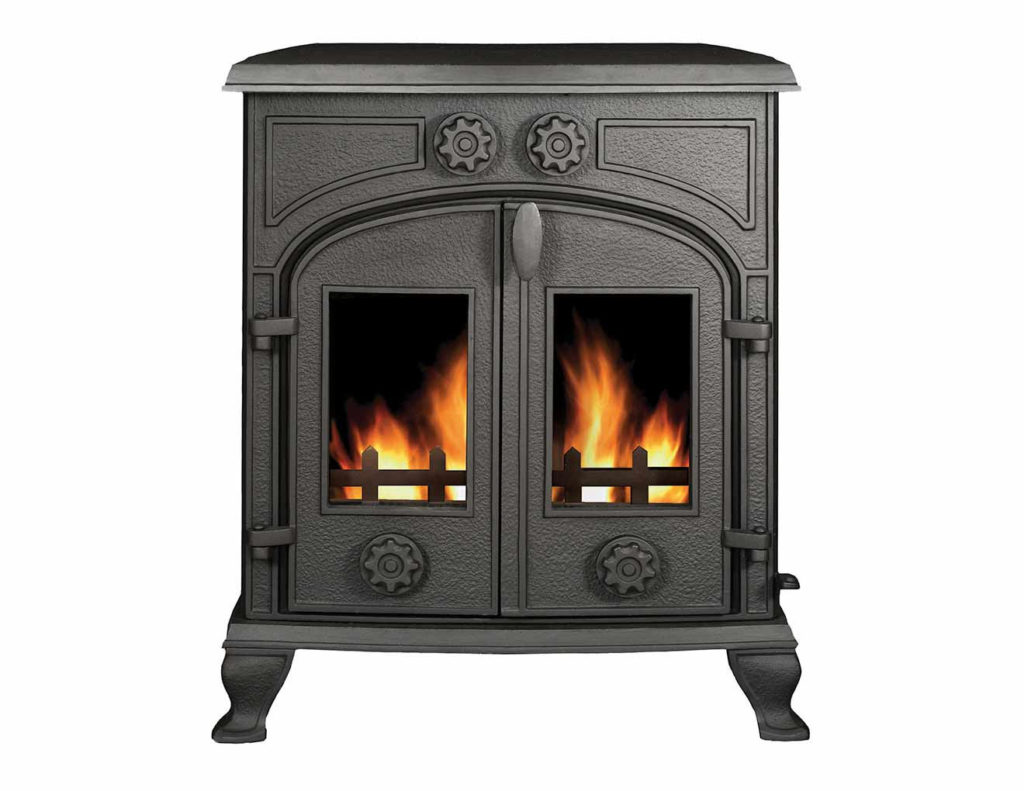 Green Freestanding Stove - DG Stoves & Fireplaces