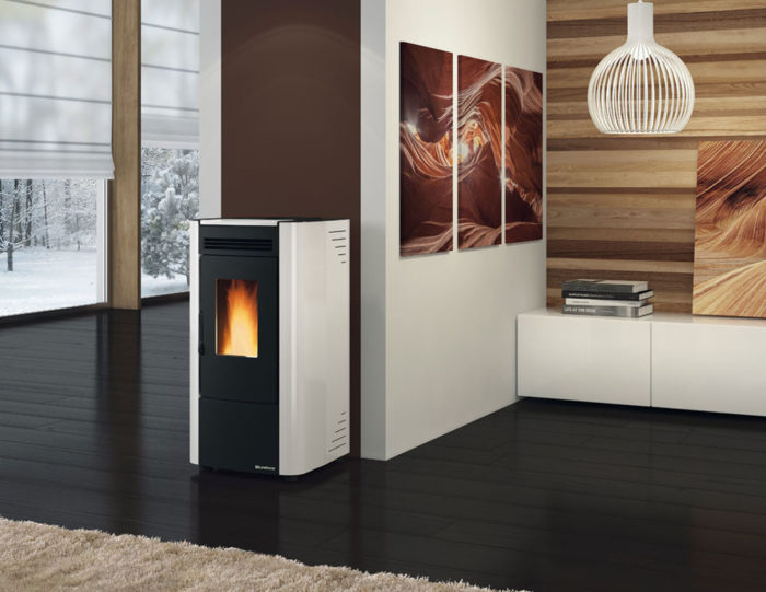 Cerino 7.5Kw Inset Pellet Stove - DG Stoves & Fireplaces