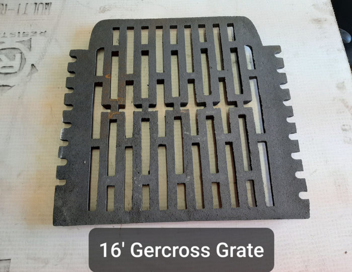 Round Fronted Gercross Grate - DG Stoves & Fireplaces